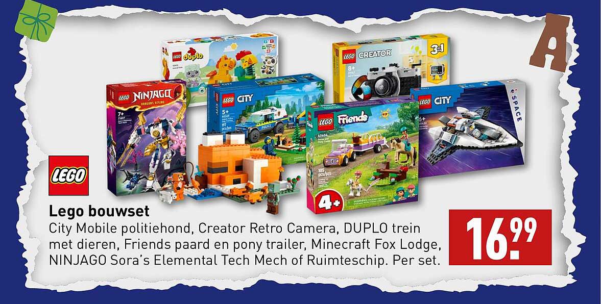 Lego Bouwset aanbieding bij ALDI