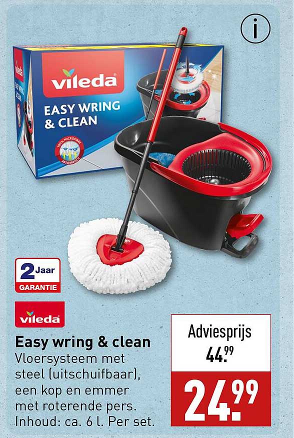Vileda Easy Wring & Clean aanbieding bij ALDI