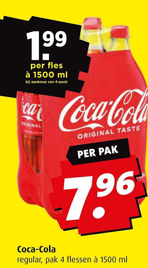 Coca-Cola Original Taste aanbieding bij Boni