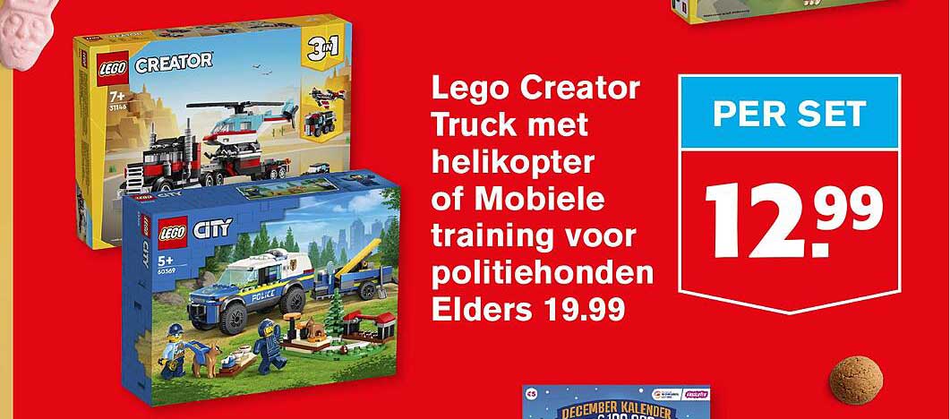 Lego Creator Truck Met Helikopter Of Mobiele Training Voor ...