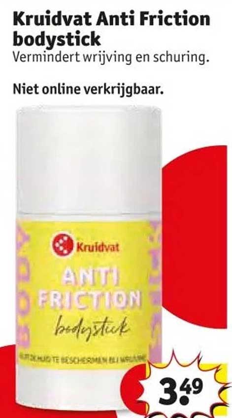 Kruidvat Anti Friction Bodystick aanbieding bij Kruidvat