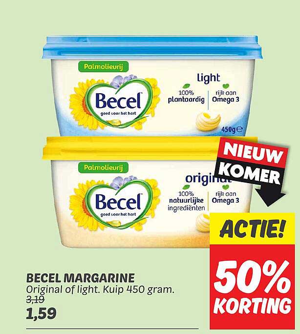 Becel Margarine aanbieding bij Dekamarkt