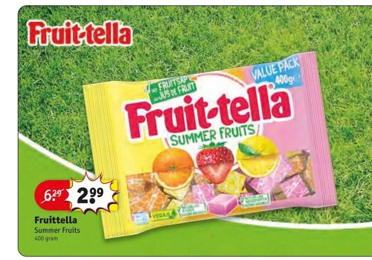 Fruittella: Summer Fruits aanbieding bij Kruidvat