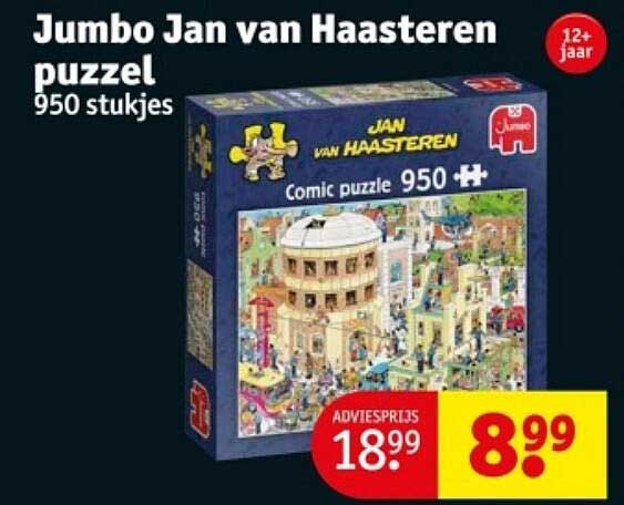 Jumbo Jan Van Haasteren Puzzel aanbieding bij Kruidvat