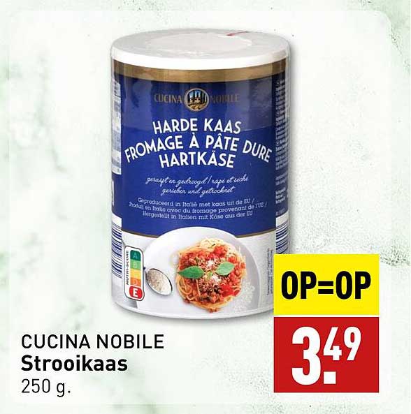 Cucina Nobile Strooikaas aanbieding bij ALDI