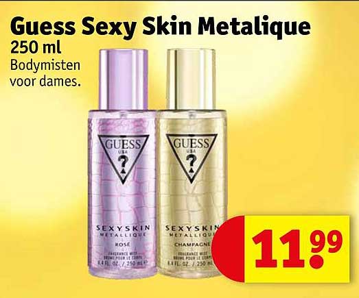 Guess Sexy Skin Metalique Aanbieding Bij Kruidvat