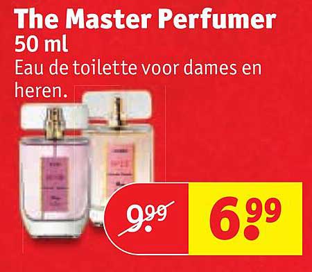 The Master Perfumer aanbieding bij Kruidvat