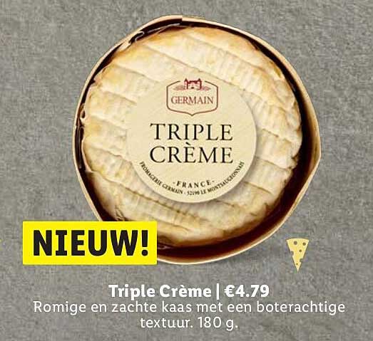 Triple Crème aanbieding bij Lidl