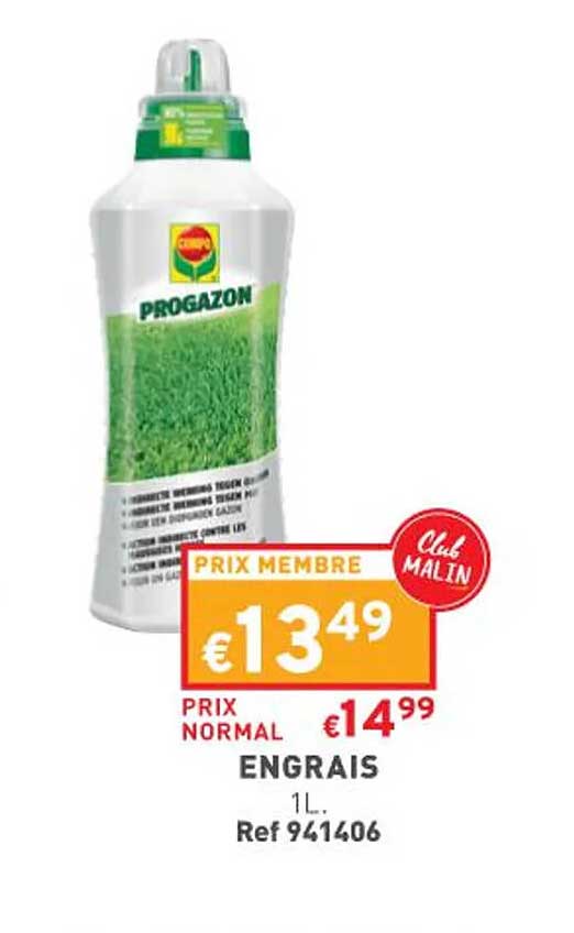 Promo Engrais Progazon chez Trafic - iCatalogue.fr