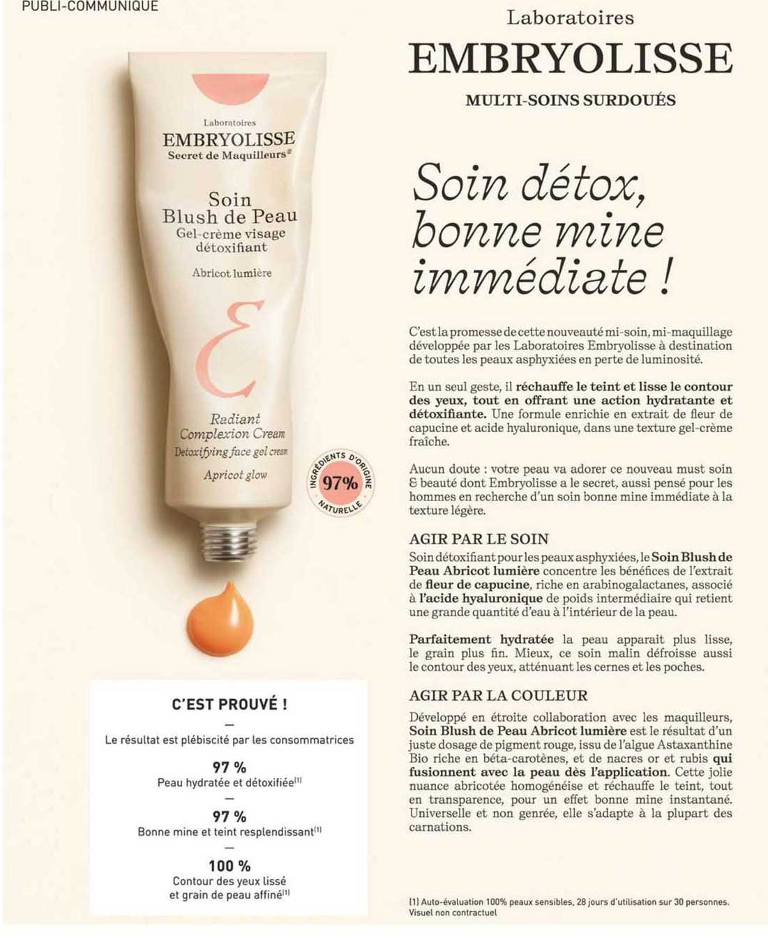 Promo Embryolisse chez Carrefour Parapharmacie - iCatalogue.fr