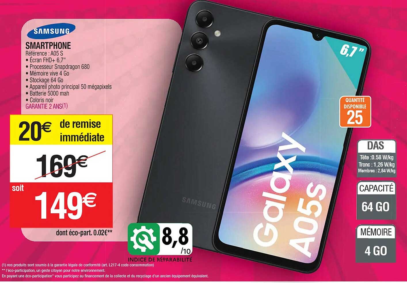 Promo Samsung Smartphone chez Cora - iCatalogue.fr