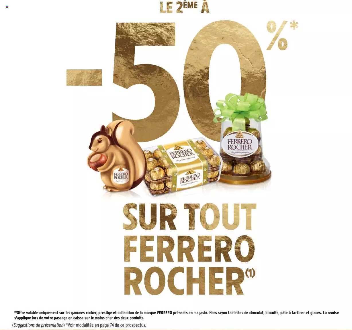 Promo Ferrero Rocher chez Intermarché Hyper - iCatalogue.fr