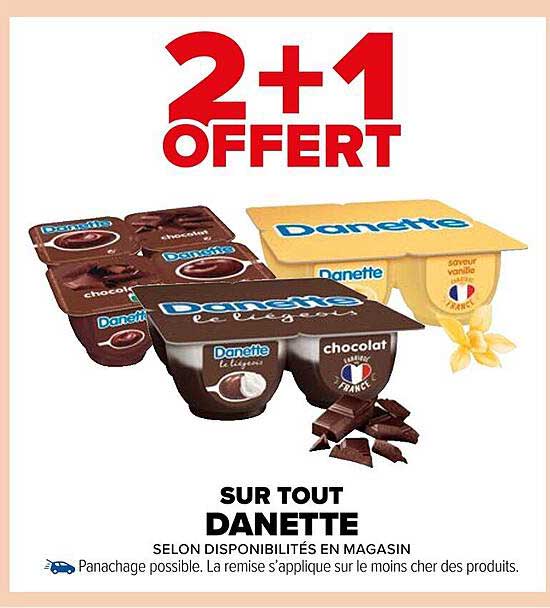 Promo Danette chez Carrefour Market - iCatalogue.fr