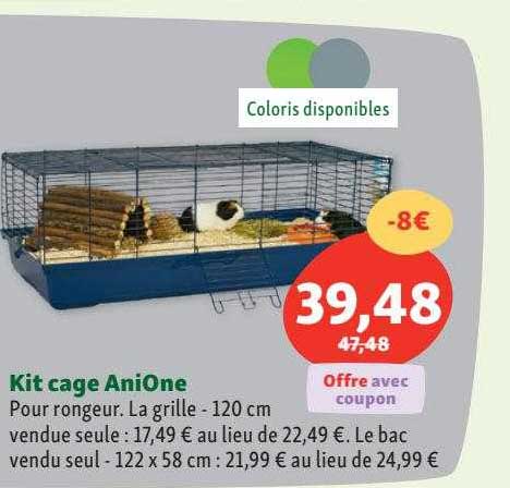 Promo Kit Cage Anione chez Maxi Zoo - iCatalogue.fr