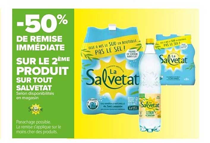 Promo Produit Salvetat chez Carrefour - iCatalogue.fr