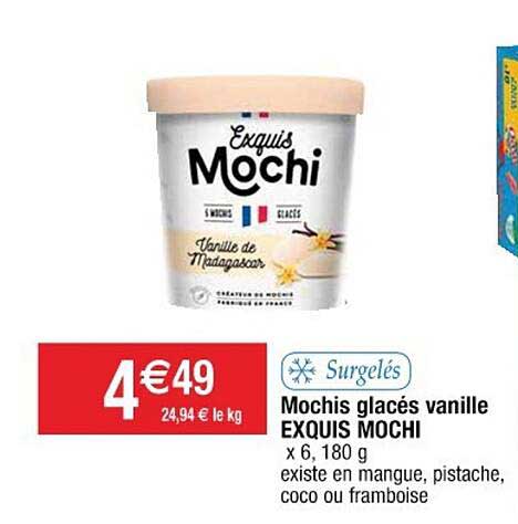 Offre 6 Mochis Glacés chez Lidl