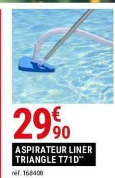 Promo Aspirateur Liner Triangle T71d chez Gamm vert - iCatalogue.fr