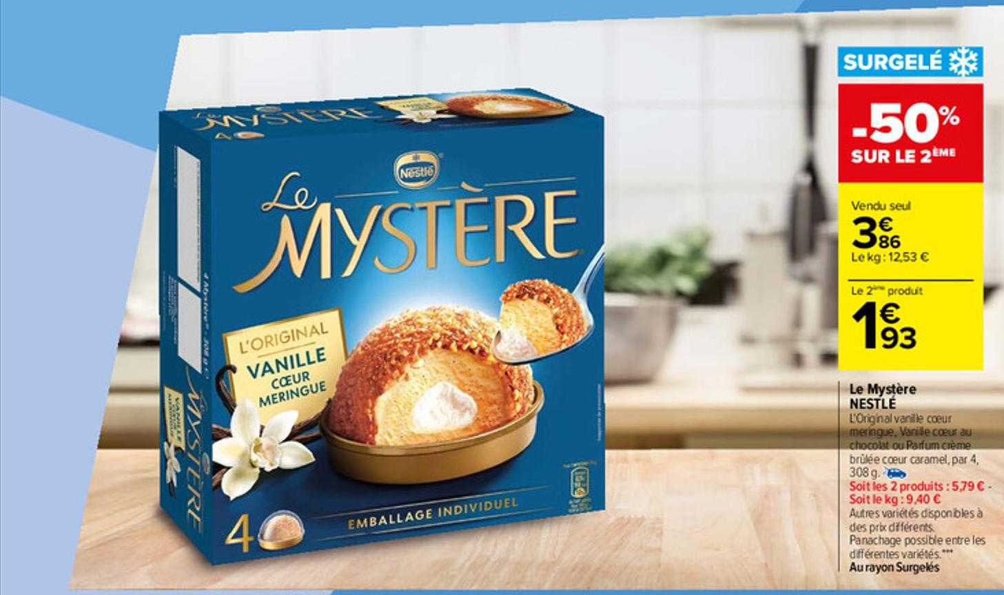 Offre Le Mystère Nestlé chez Carrefour