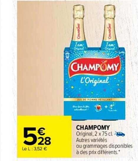 Promo Champomy chez Carrefour Market - iCatalogue.fr