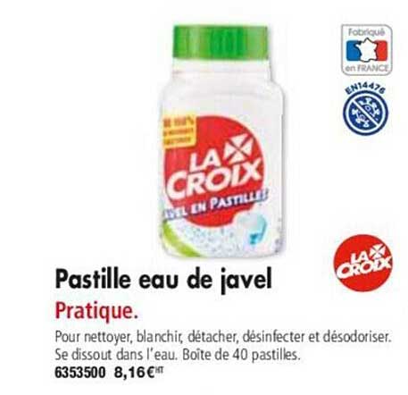 Promo Pastille Eau De Javel chez Plein ciel - iCatalogue.fr