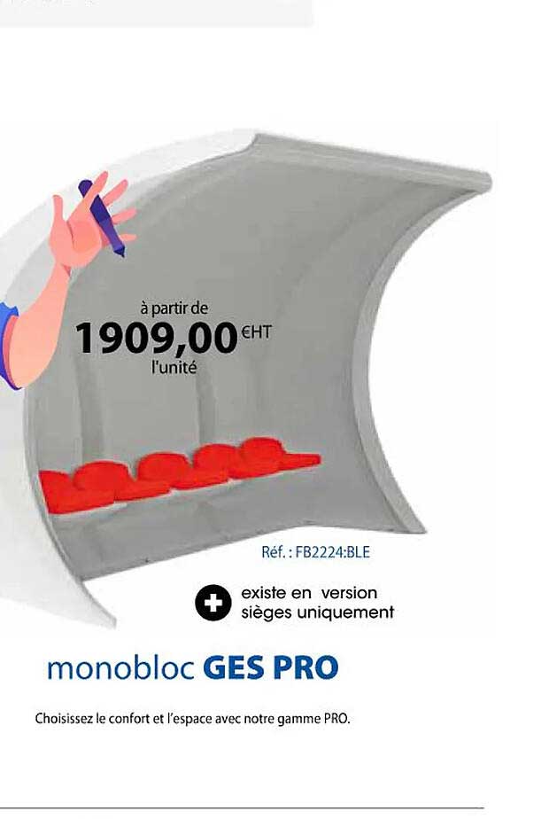 Promo Monobloc Ges Pro chez Casal Sport - iCatalogue.fr