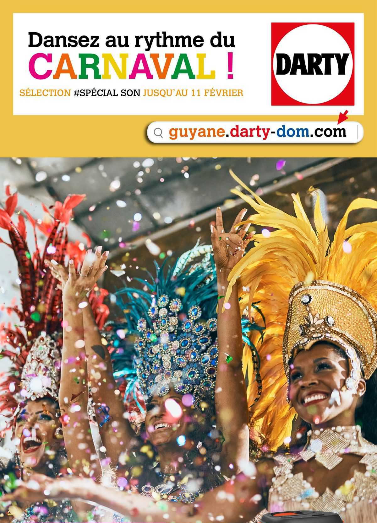 Promo Carnaval chez Darty - iCatalogue.fr