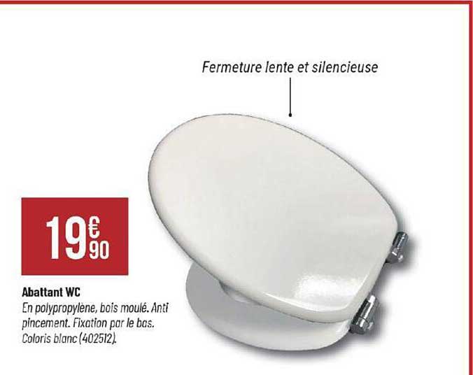 Promo Abattant Wc chez Bricorama - iCatalogue.fr