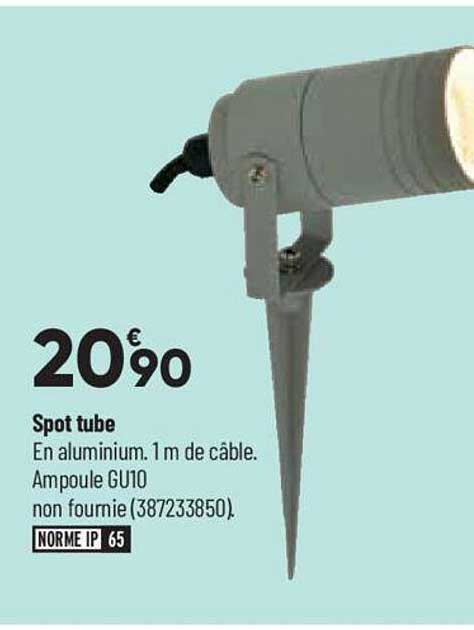 Promo Spot Tube chez Bricorama - iCatalogue.fr