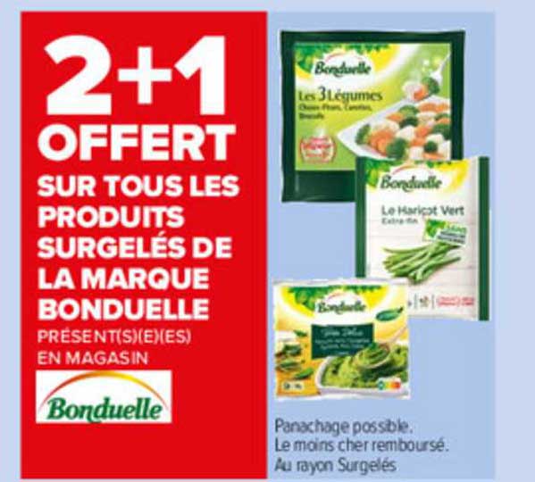 Promo Produits Surgelés De La Marque Bonduelle chez Carrefour Market ...