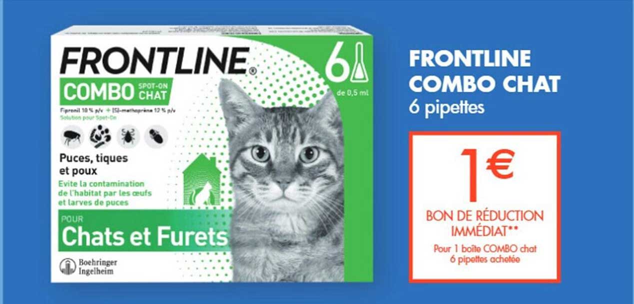 Promo Frontline Combo Chat chez Pharmavie - iCatalogue.fr