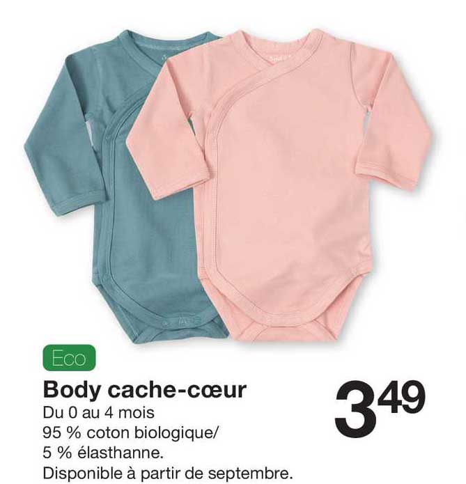 Promo Body Cache-cœur chez Zeeman - iCatalogue.fr