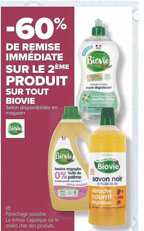 Promo Biovie chez Carrefour - iCatalogue.fr