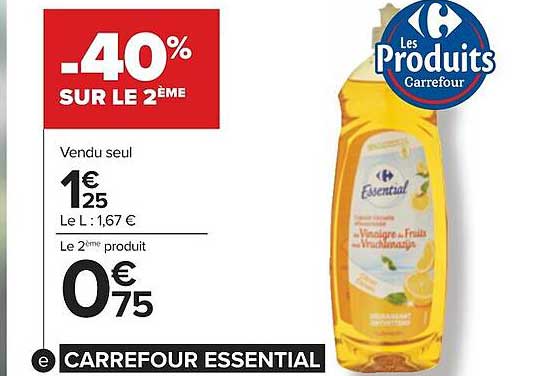 Promo Carrefour Essential chez Carrefour - iCatalogue.fr