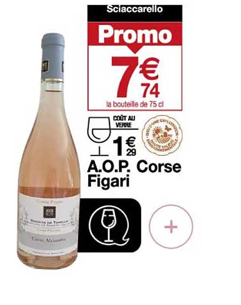 Promo A.o.p. Corse Figari chez Promocash - iCatalogue.fr