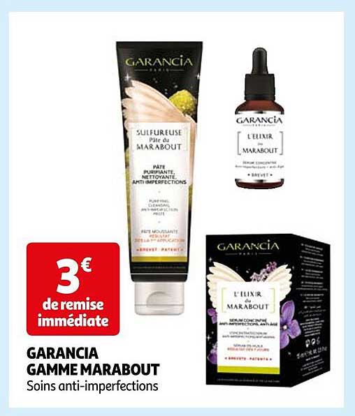 Promo Garancia Gamme Marabout chez Auchan - iCatalogue.fr