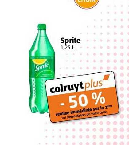 Offre Sprite chez Colruyt