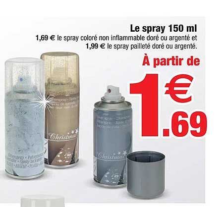 Promo Le Spray 150ml chez Bazarland - iCatalogue.fr