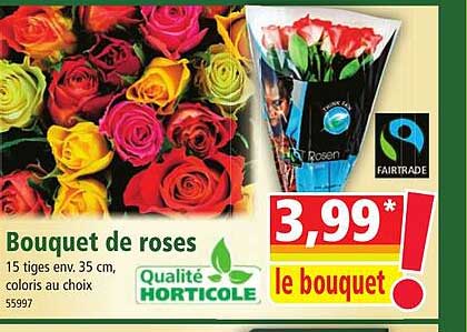 Promo Bouquet De Roses chez Norma - iCatalogue.fr