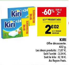 Promo Kiri chez Supeco - iCatalogue.fr