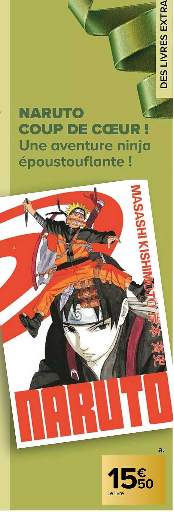 Promo Le Livre Naruto chez Carrefour - iCatalogue.fr