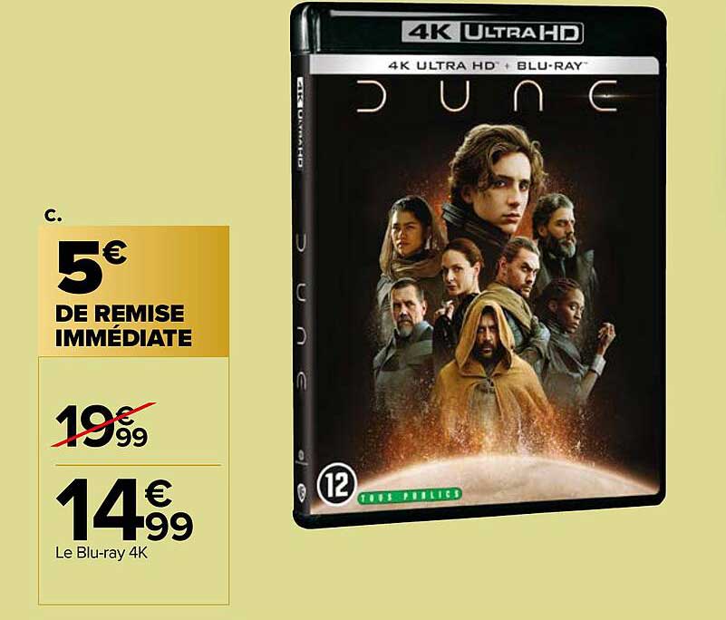 Promo Le Blu-ray 4k chez Carrefour - iCatalogue.fr