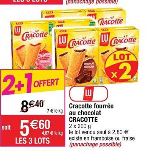 Offre Cracotte Lu chez Colruyt