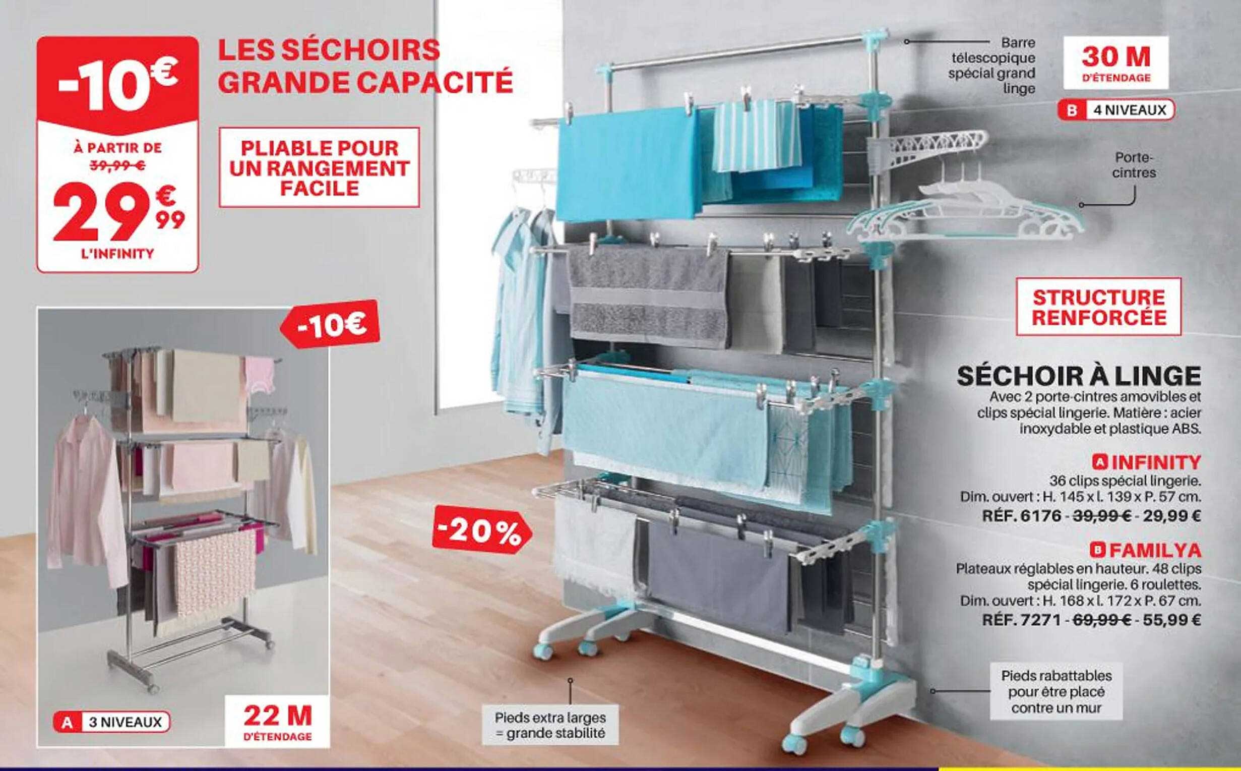 Promo Séchoir à Linge chez Shopix - iCatalogue.fr