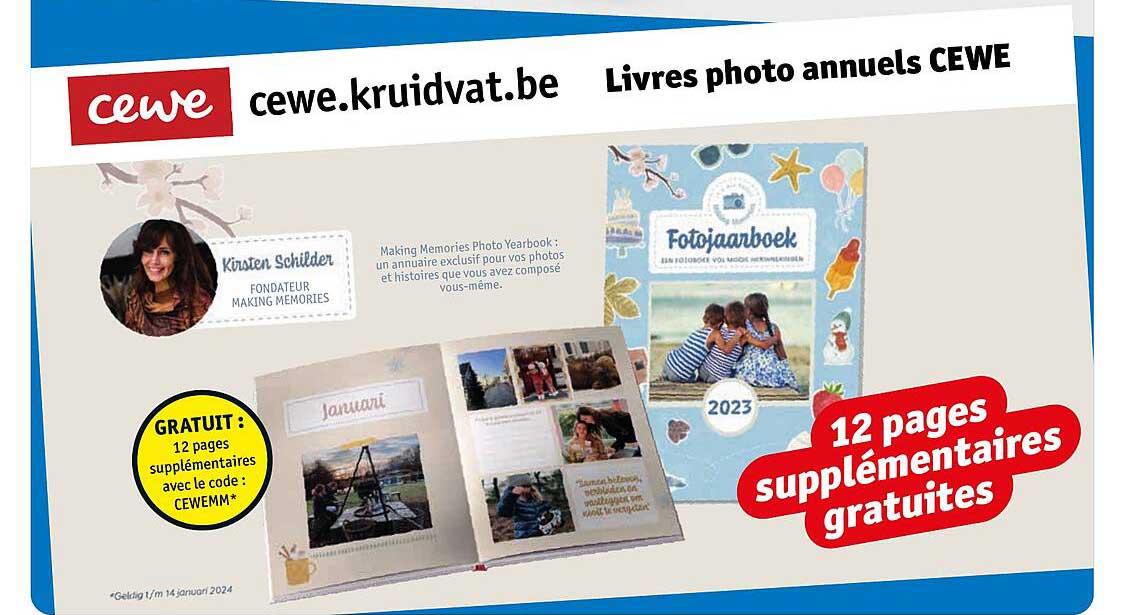 Promo Cewe chez Kruidvat - iCatalogue.fr