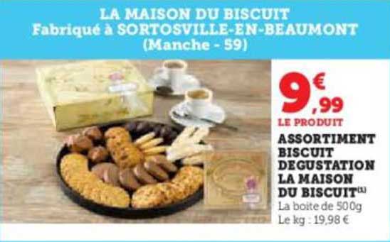 Promo Assortiment Biscuit Dégustation La Maison Du Biscuit chez Hyper U ...