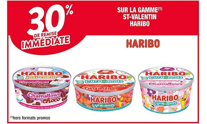 Promo La Gamme St-valentin Haribo chez Cora - iCatalogue.fr
