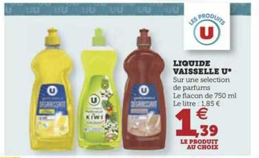 Promo Liquide Vaisselle U chez Super U - iCatalogue.fr