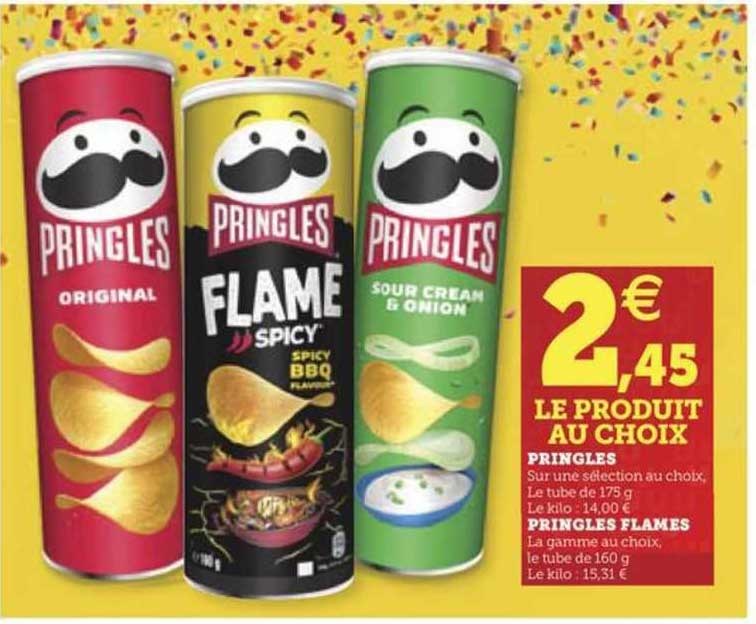 Promo Pringles, Pringles Flames chez Super U - iCatalogue.fr