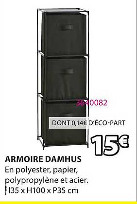 Promo Armoire Damhus chez JYSK - iCatalogue.fr