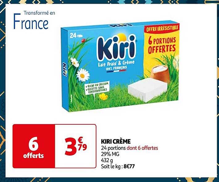Promo Kiri Crème chez Auchan - iCatalogue.fr
